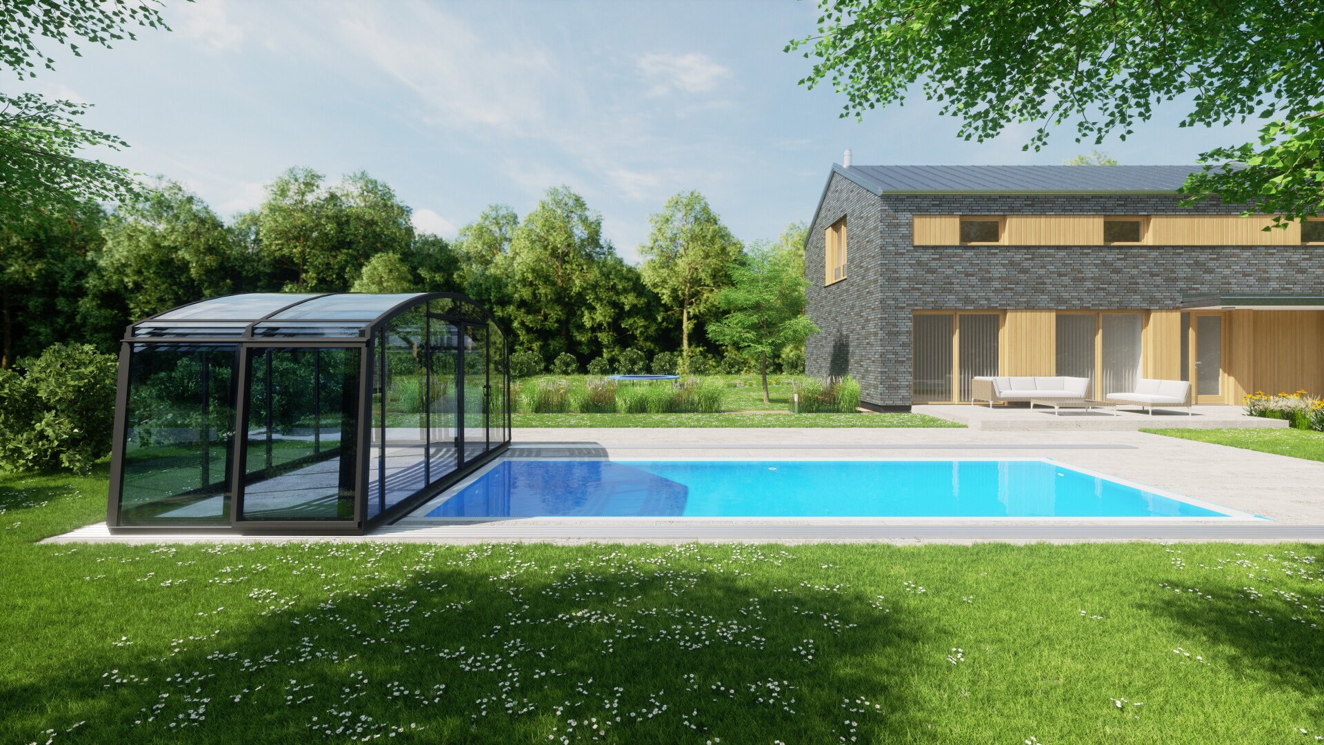 Acoperire piscină CASABLANCA