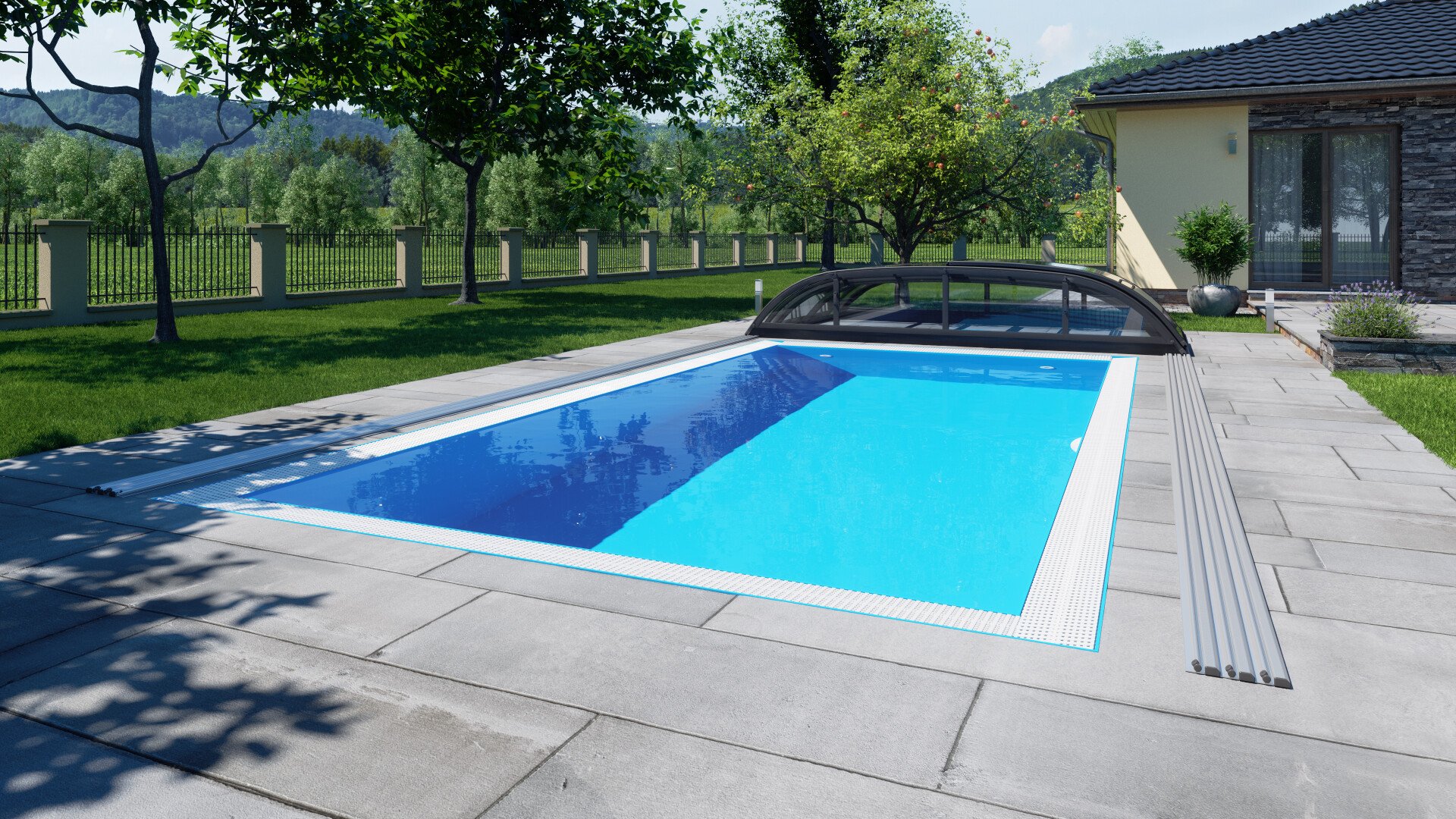 Acoperire piscină DALLAS