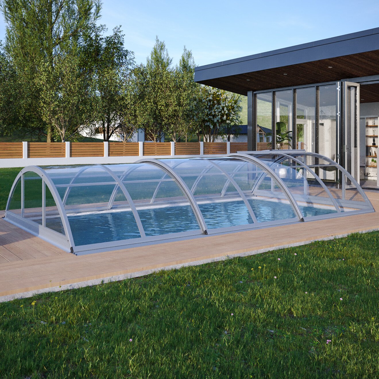 Acoperire piscină KLASIK